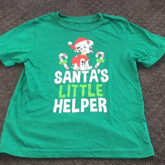 Paw Patrol | Shirts & Tops | Paw Patrol Santas Helper T T Shirt | Poshmark